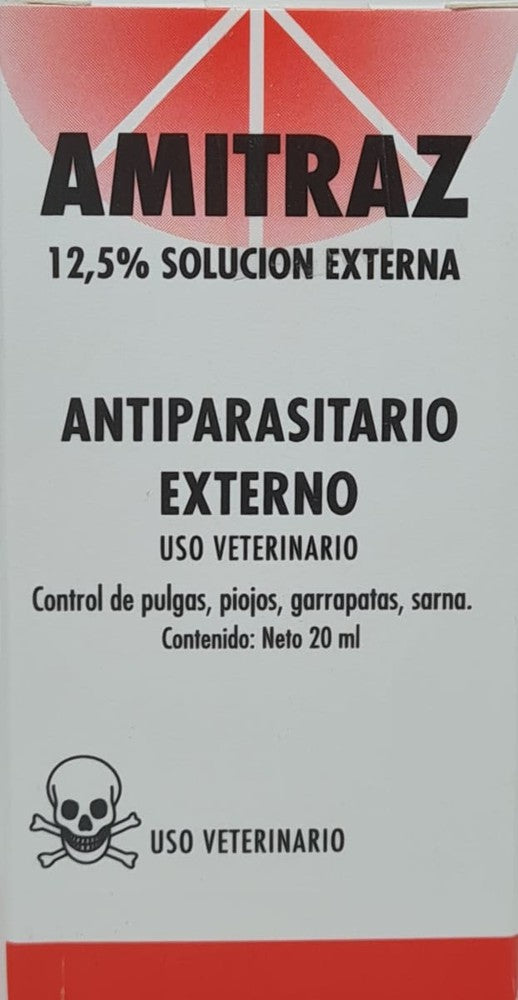Amitraz 12,5% 20 ML – La Huerta Pet Shop